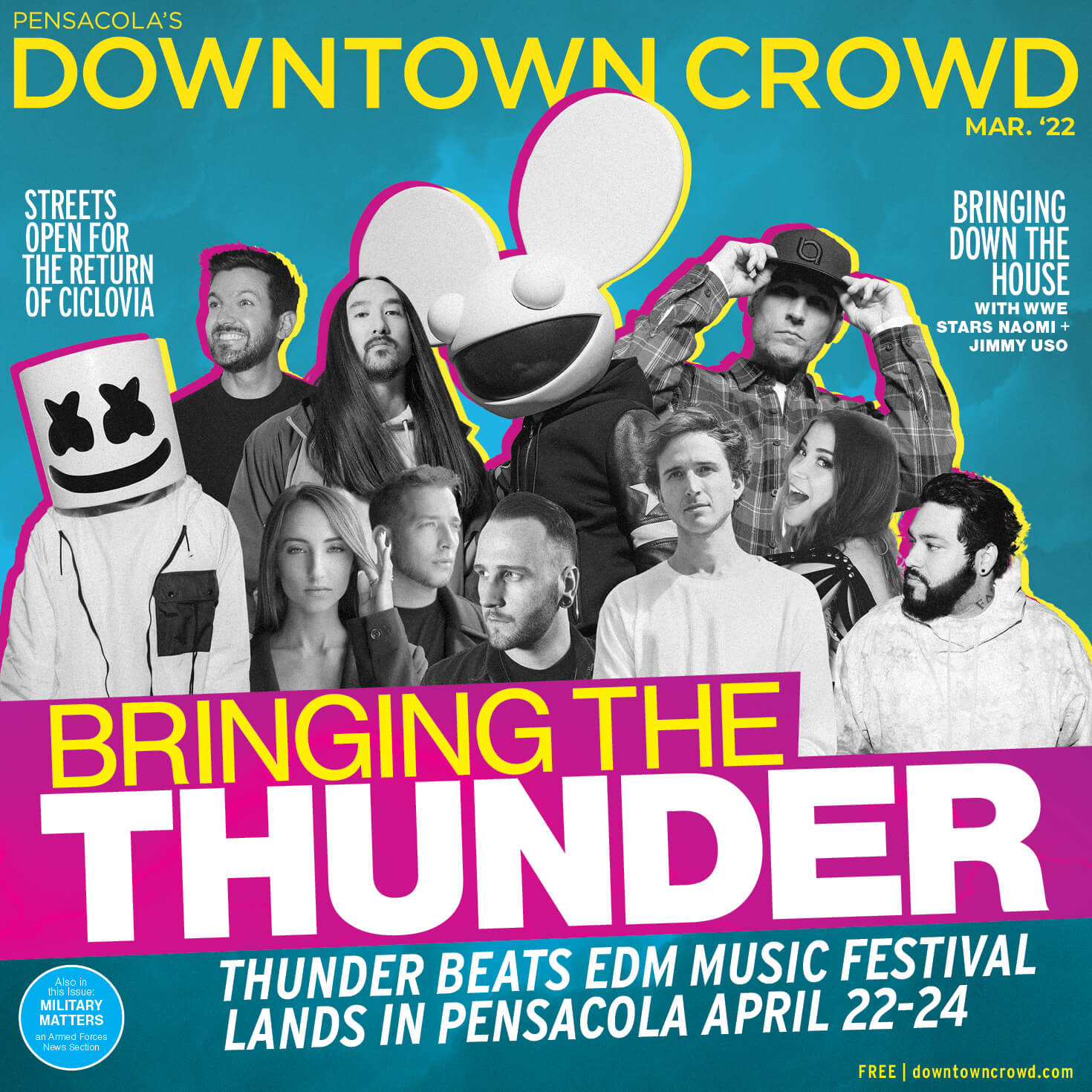 Downtown Crowd March 2022 - Ballinger Publishing