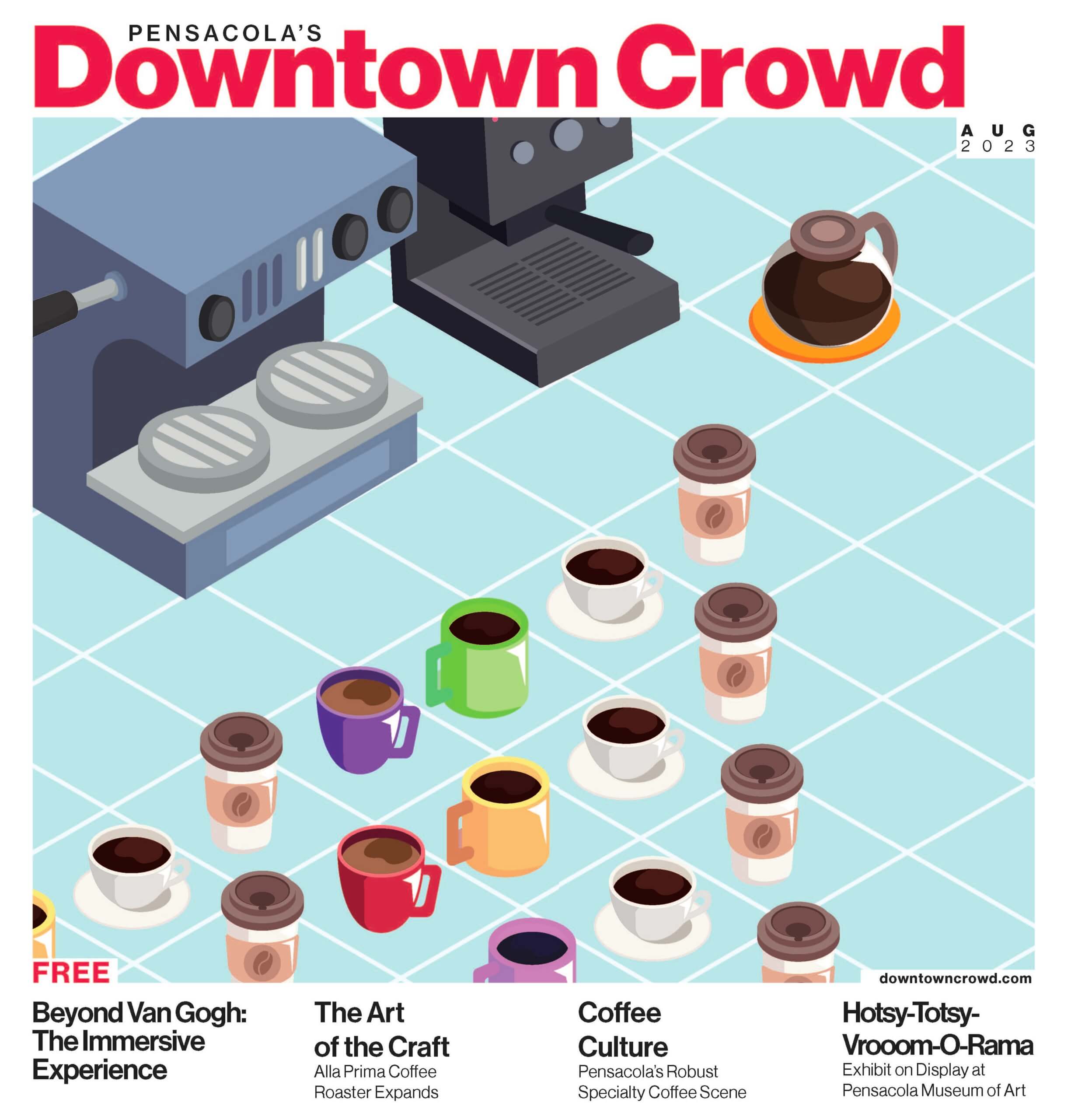 Downtown Crowd, August 2023 - Ballinger Publishing