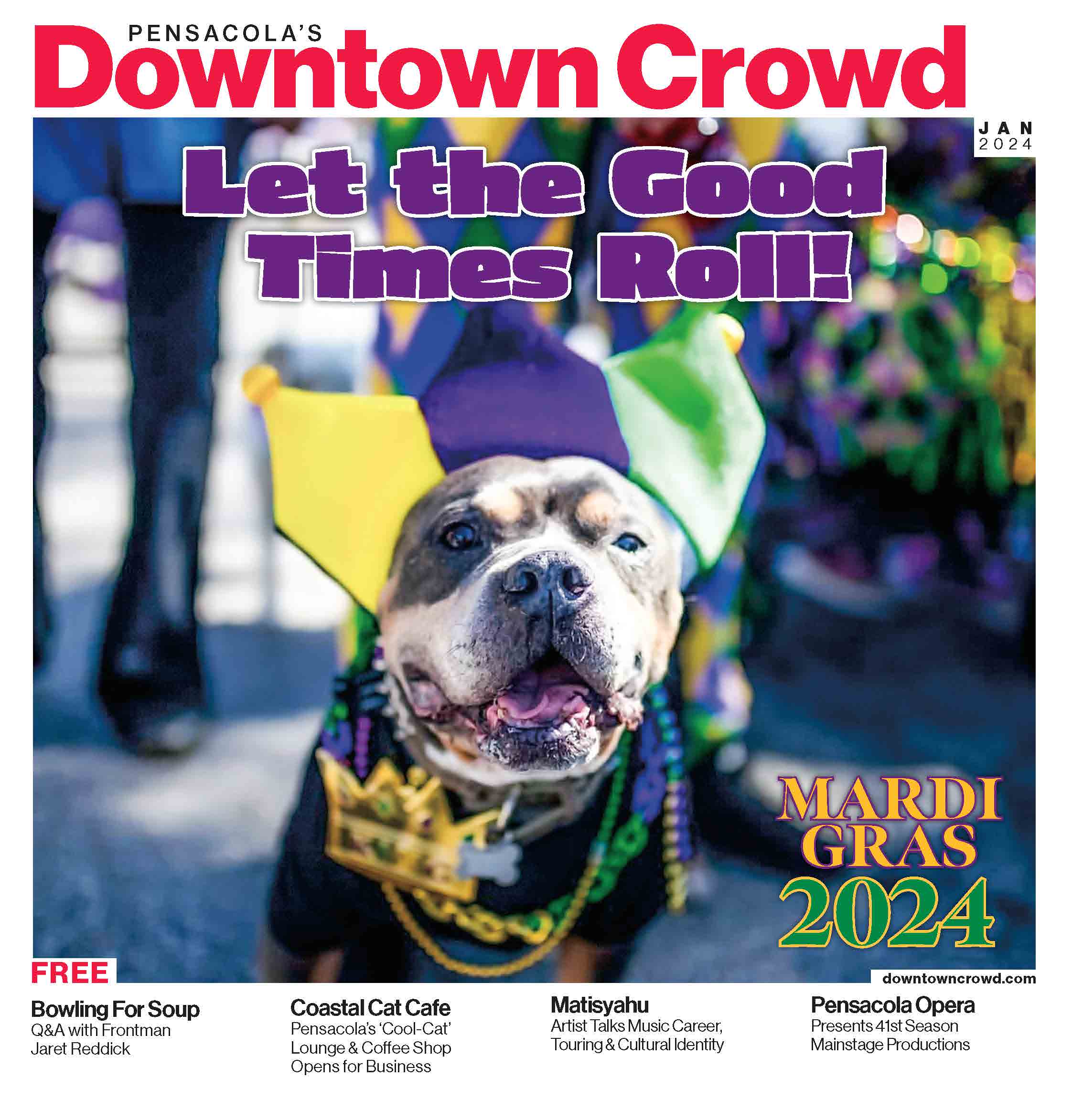 Downtown Crowd, January 2024 - Ballinger Publishing