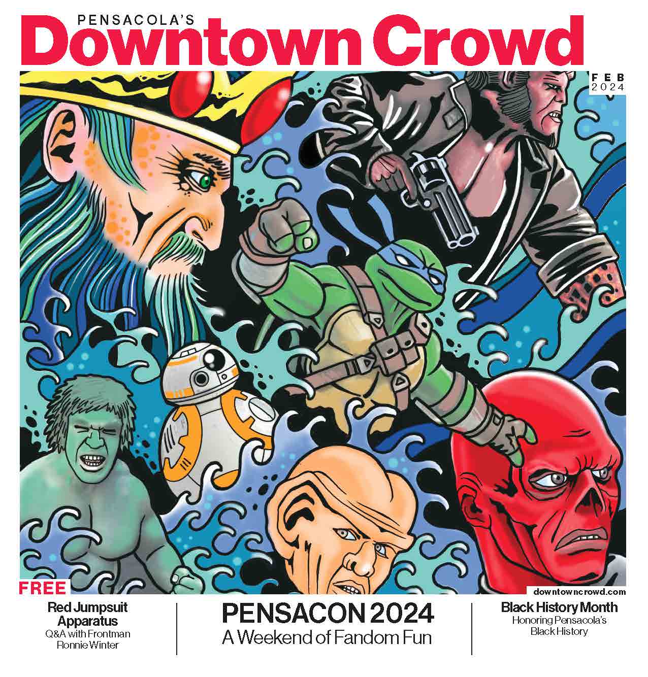 Downtown Crowd, February 2024 - Ballinger Publishing