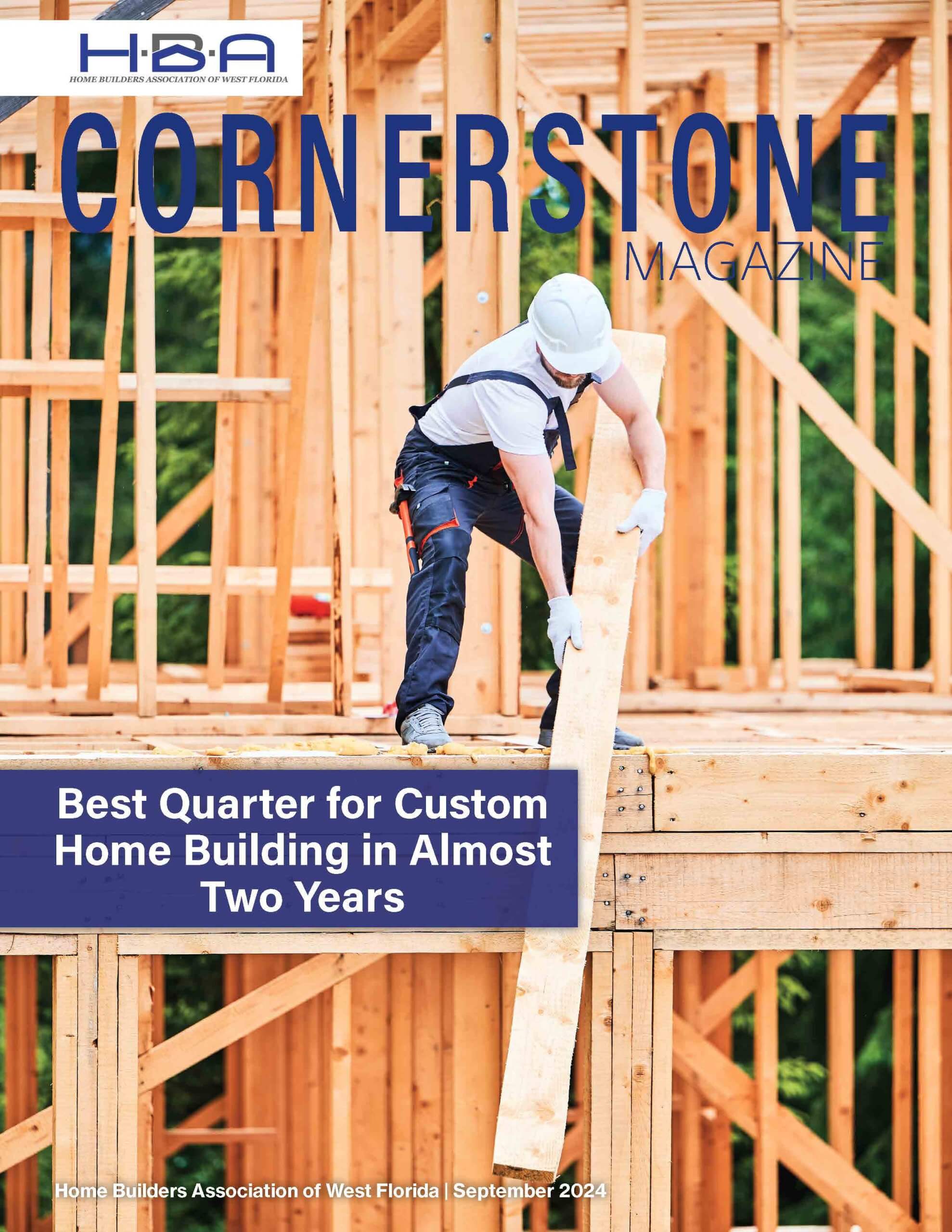 HBA Cornerstone Magazine, September 2024 - Ballinger Publishing