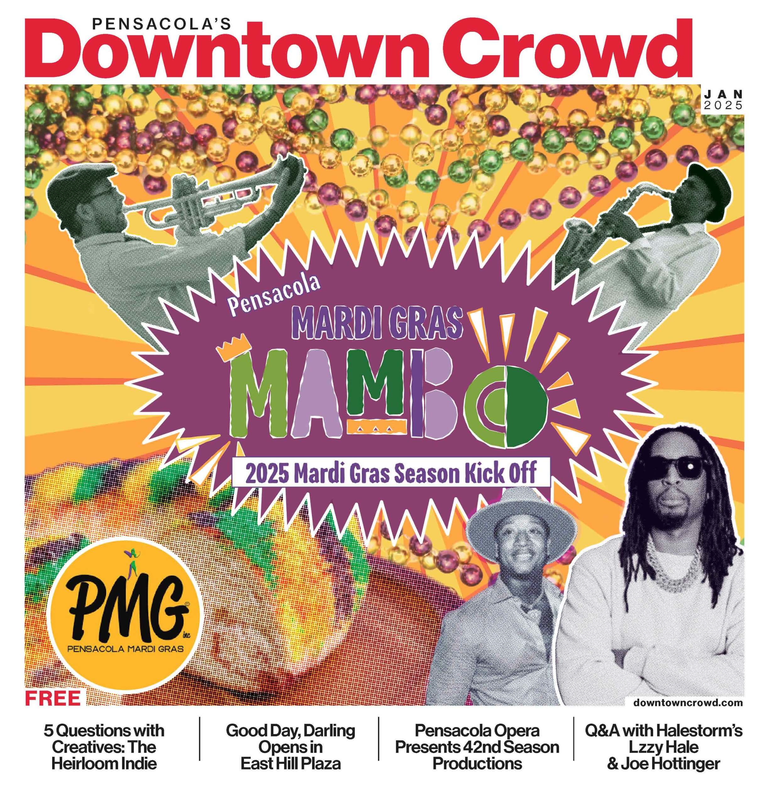 Downtown Crowd, January 2025 - Ballinger Publishing