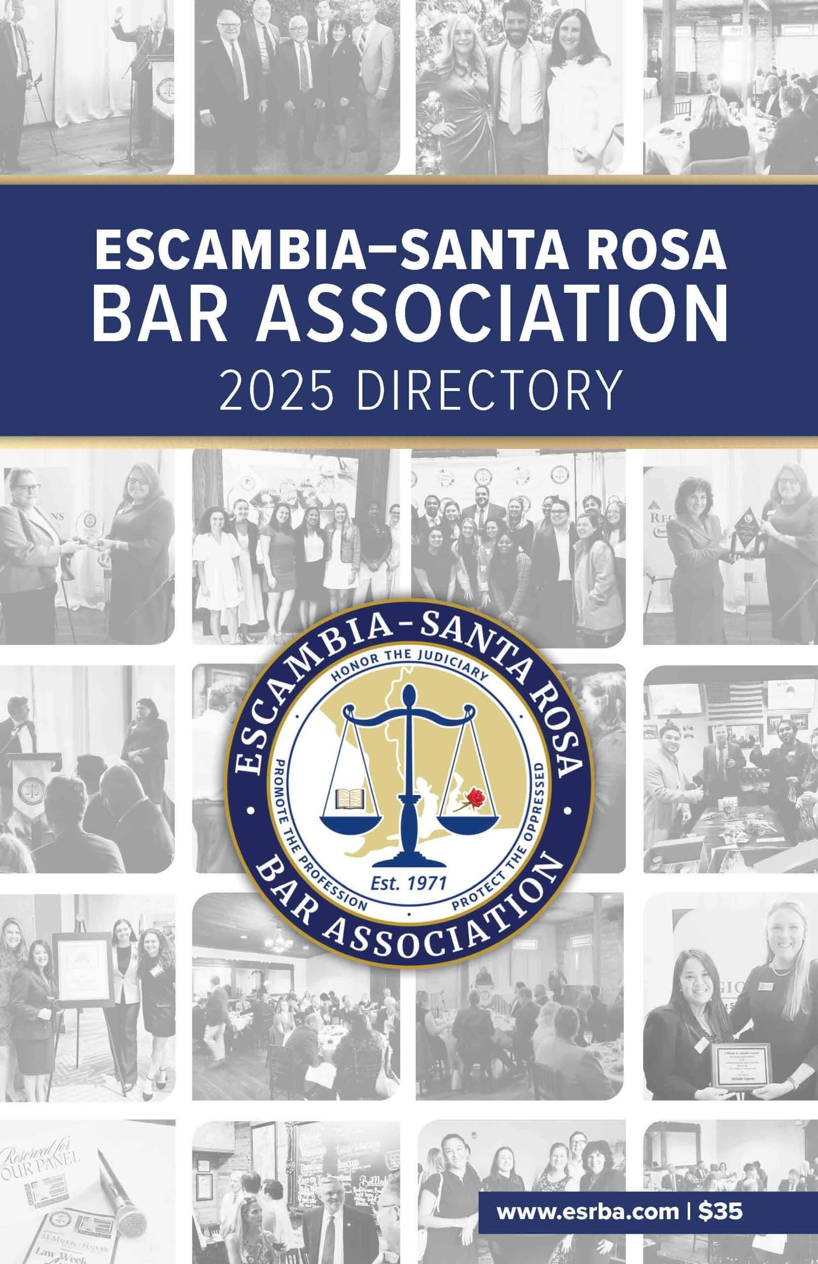 Escambia-Santa Rosa Bar Association 2025 Directory - Ballinger Publishing